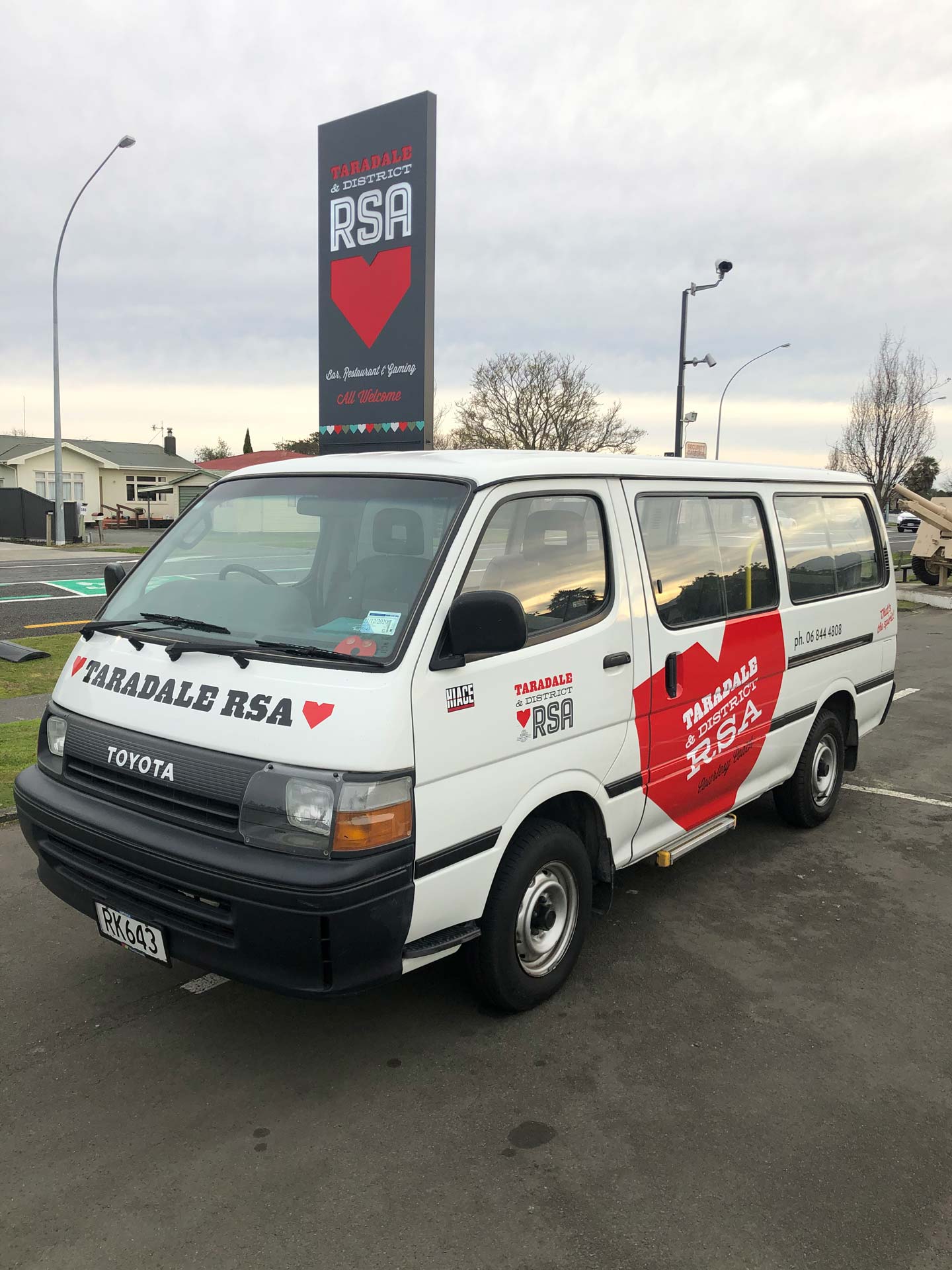 Taradale RSA - Ladybug Design